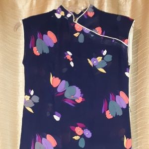 miri Dresses | Couture Dress With Abstract Pink Design | Poshmark